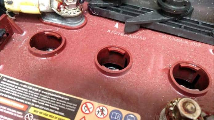 RV Education 101: Maintain water level in RV lead acid battery - RV Travel