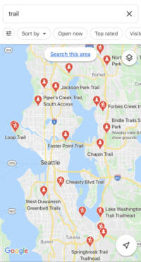 Need a new place to walk? Try this trail-finding trick with Google Maps