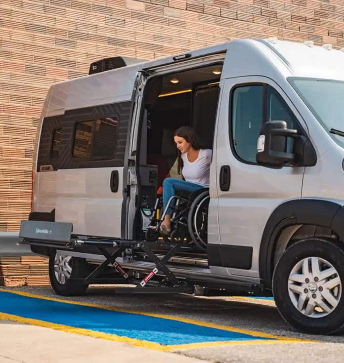 RV preview: 2022 Winnebago Roam mobility-enhanced Class B - RV Travel