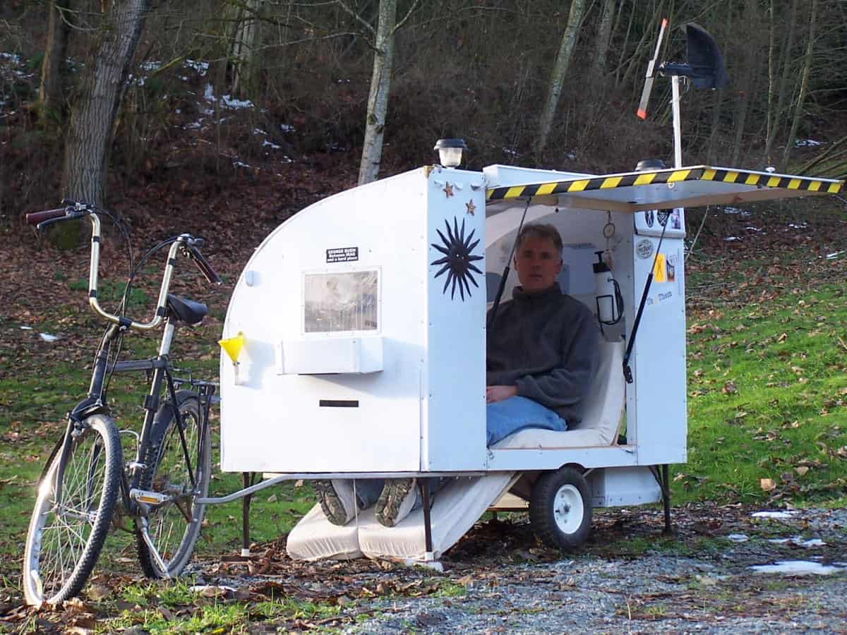 Ditch the gas guzzler and try a bicycle camper. These are amazing! - RV ...