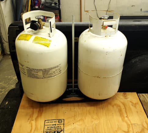 Safely carry LP cylinders in your pickup with this clever mod - RV Travel