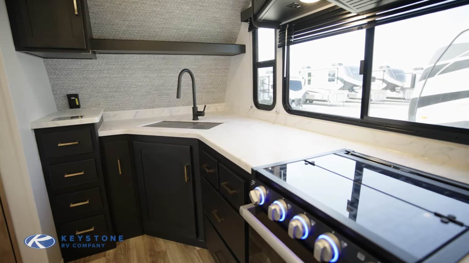 RV Review: 2023 Keystone Outback 271UFK—front kitchen debut - RV Travel