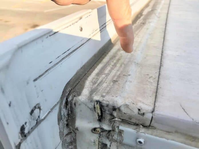 Slide-out roof EternaBond tape failure... and fix - RV Travel