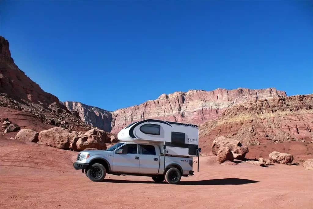 Tour NuCamp’s Cirrus 620 Lightweight Short Bed Truck Camper
