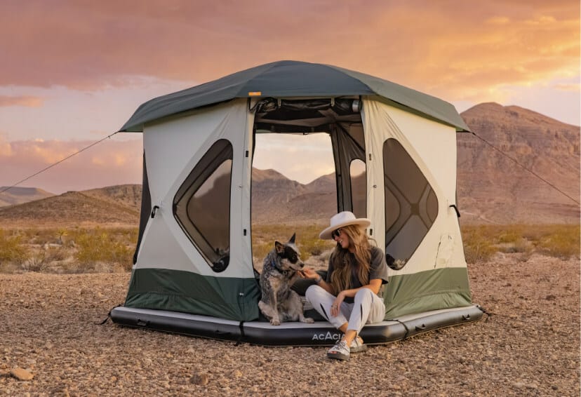 New, comfy tent might be a good guest room for RVers - RV Travel