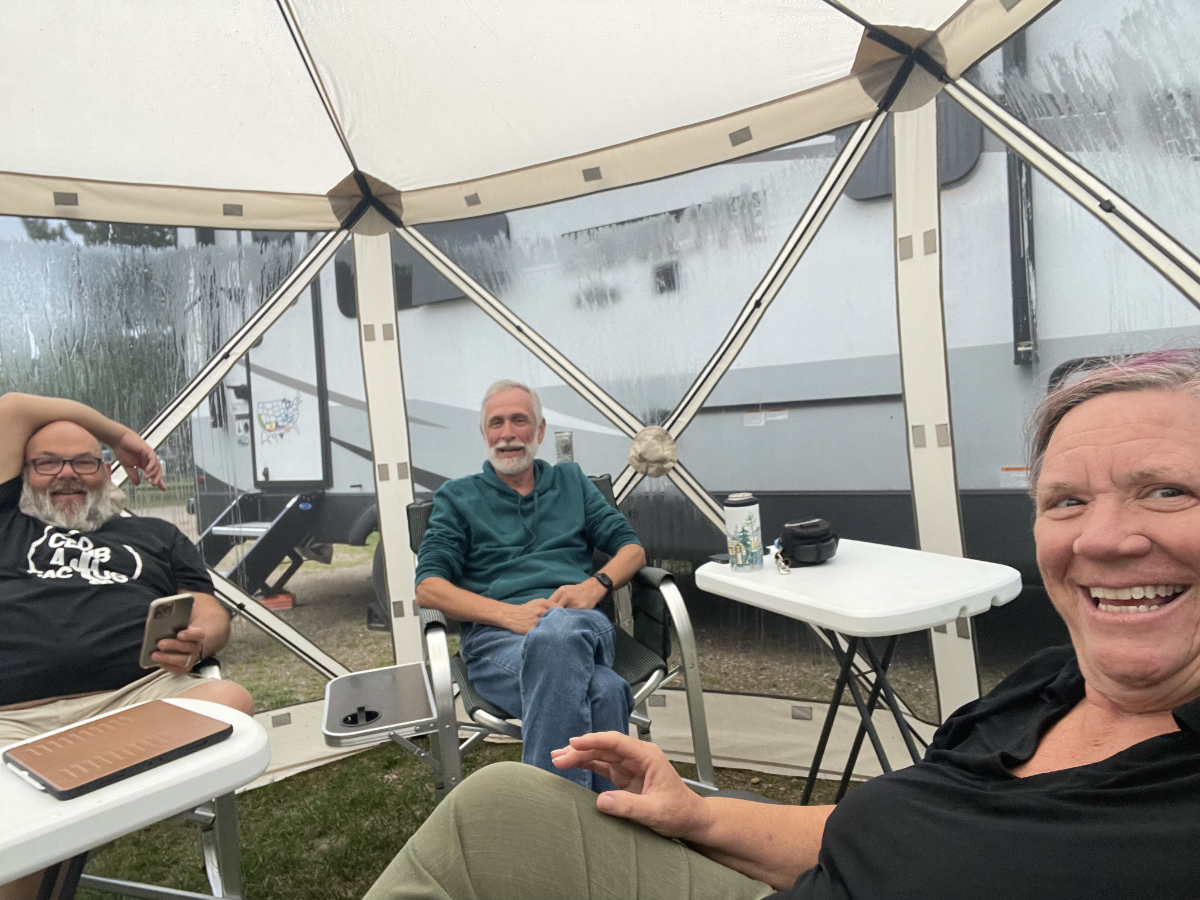 Lippert Picnic Popup Gazebo—six sides of wonderful shelter - RV Travel