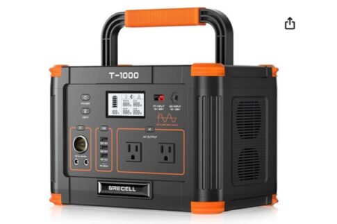 Small and Mighty: Grecell T-1000 portable power station