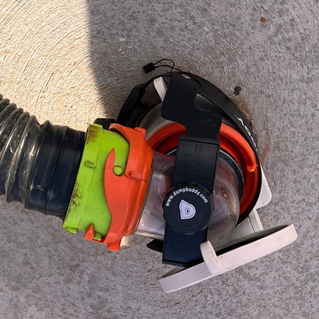 New and improved Dump Buddy is a must-have gadget for RV dumping - RV ...