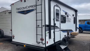 A small trailer with big features and storage: Coachmen RV Freedom ...