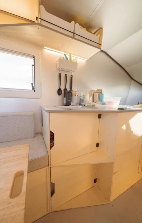 RV Preview: The Polydrops P21 is an unusual aerodynamic trailer - RV Travel