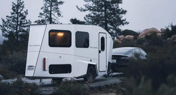 RV Preview: The Polydrops P21 is an unusual aerodynamic trailer - RV Travel