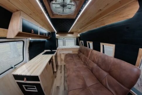 WOAH You won’t believe this 1983 Chevy van conversion!
