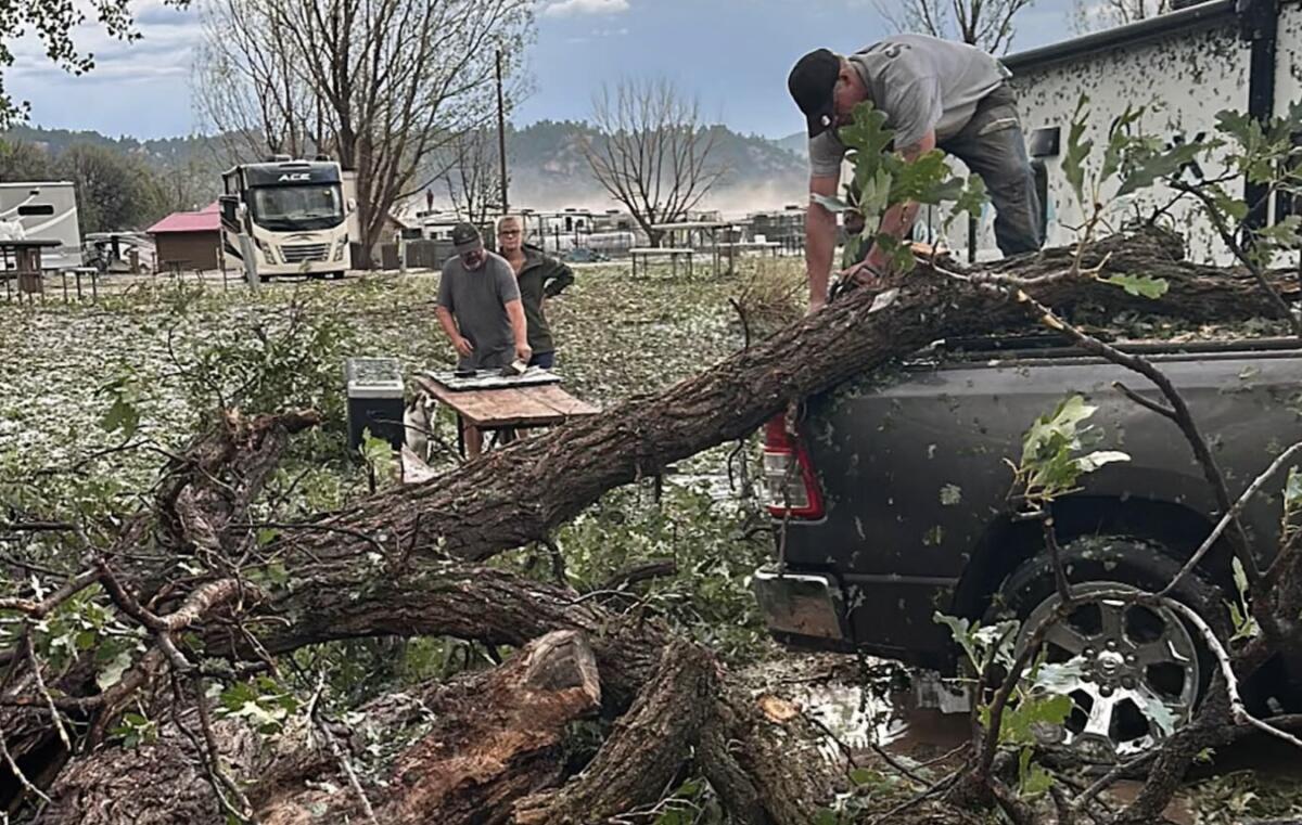 Devils Tower reopens after devastating storm causes major damage - RV ...
