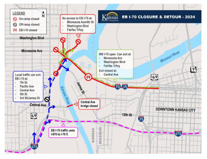 Major Kansas interstate bridge is closed - RV Travel