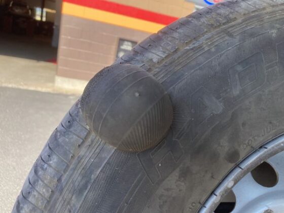 When is a tire bulge evidence of external damage and not a defect? - RV ...