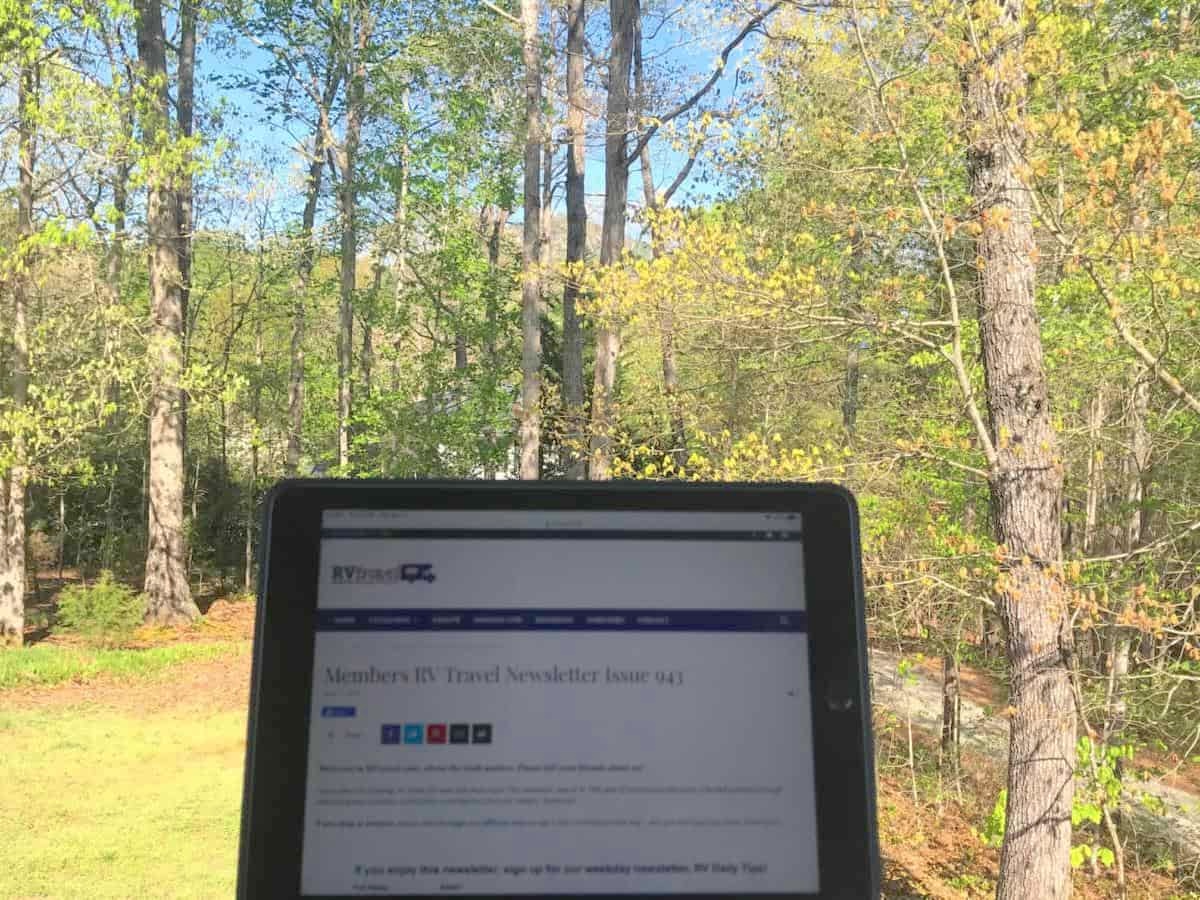 Send us a photo of the view from your window - RV Travel