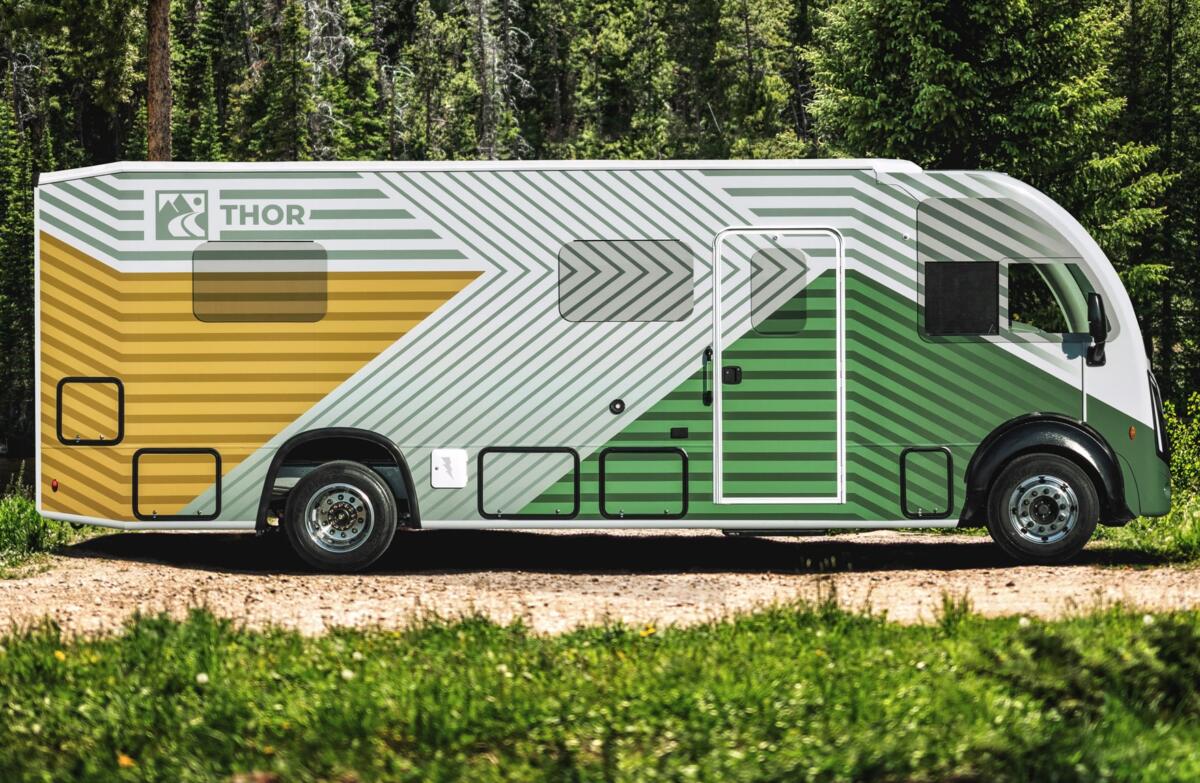THOR unveils hybrid Class A motorhome with 500-mile range - RV Travel