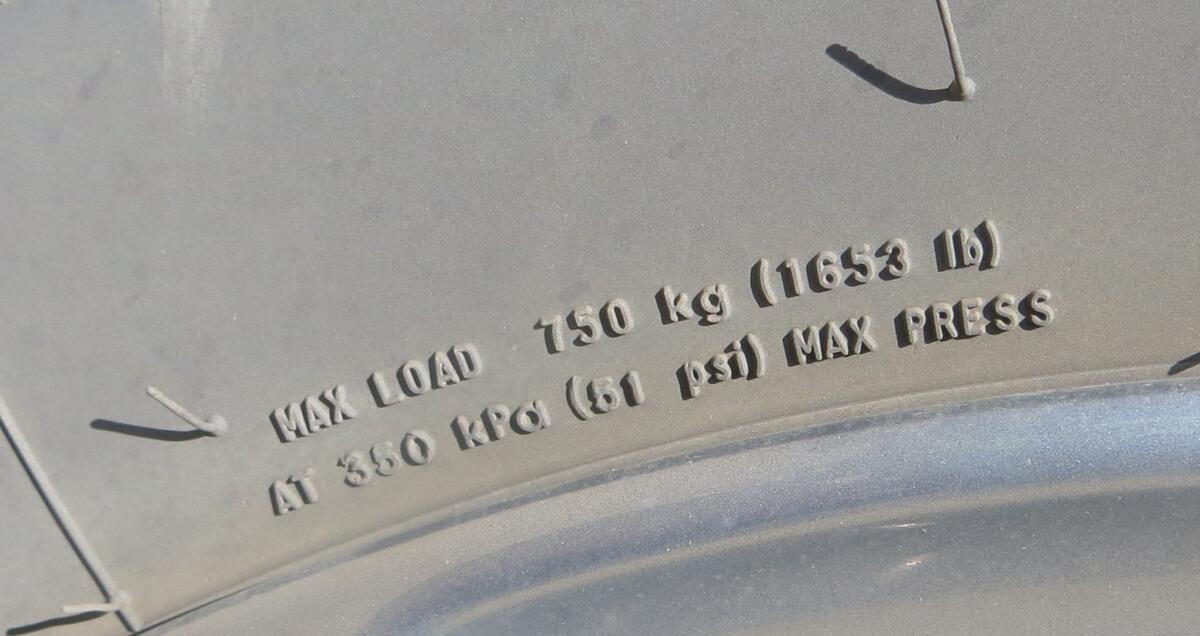 Why and how to photograph your tire sidewall info