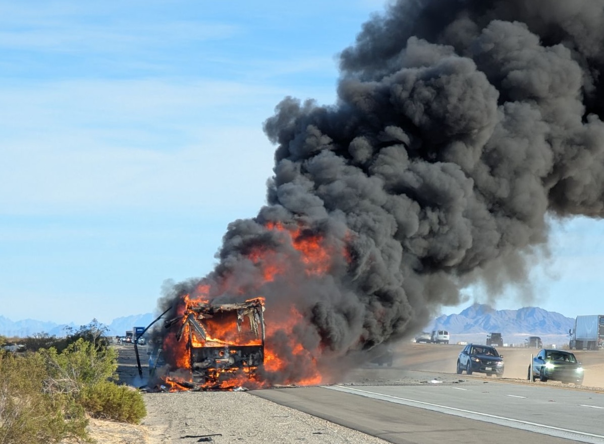 Letter to the Editor: RV erupts in flames on I-10—longtime reader loses ...