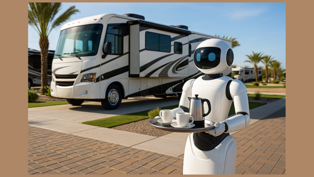 Robot-powered glamping resort breaks ground in NC