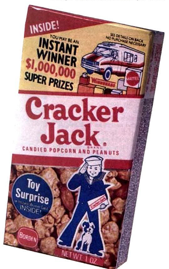 When Cracker Jack gave away two Winnebagos