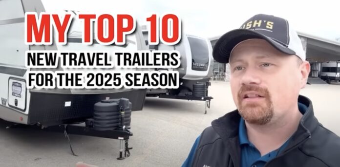 RV expert names top 10 travel trailers for 2025