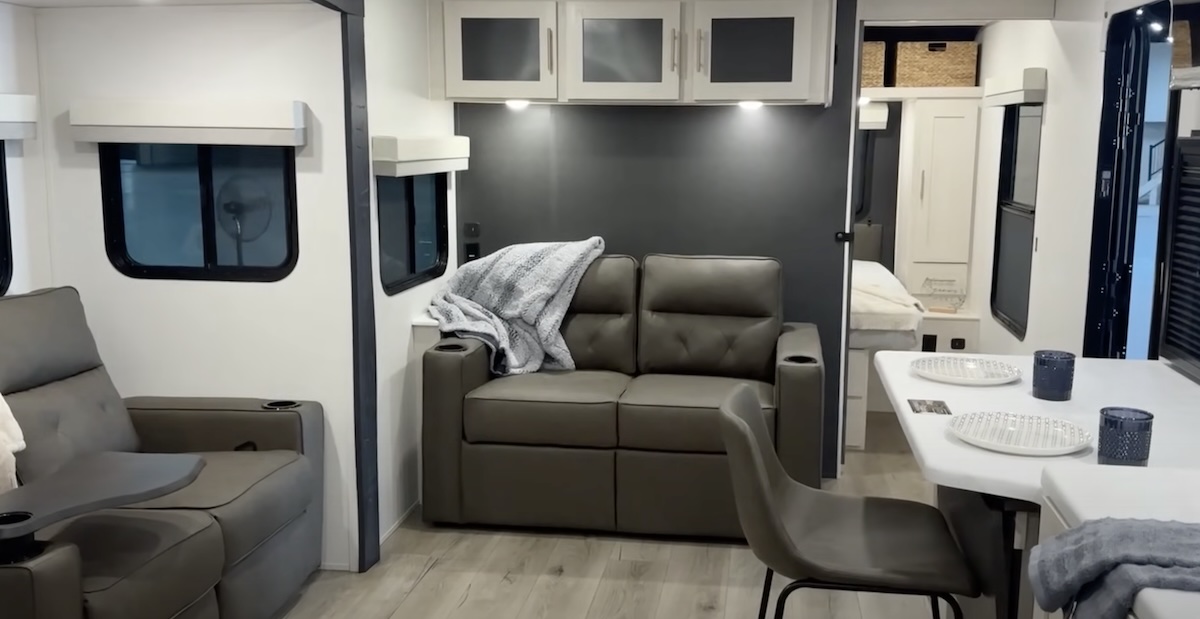 Here's a preview of a new series of six half-ton towable travel trailers