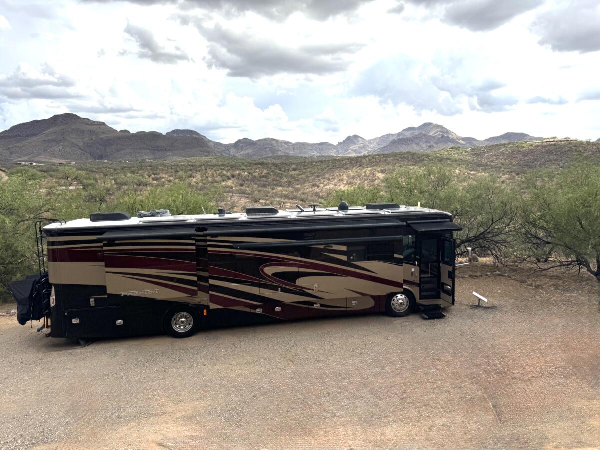 Nothing says 'Welcome Home' like an RV disaster!