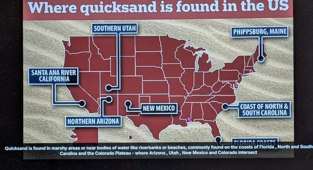 The truth about quicksand and where you might encounter it in the U.S.