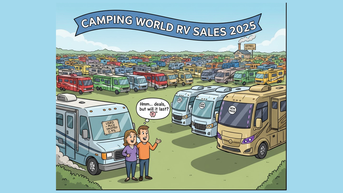 Used RV options increase in Camping World RV sales 2025
