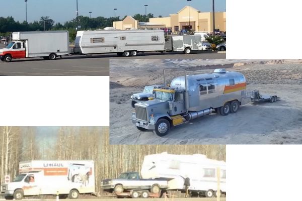 Towing gone wild: Extreme towing, stacked rigs, and insane RV setups