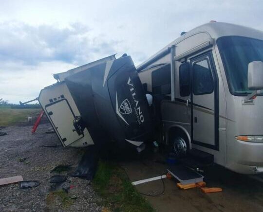 What to do if you get into an accident with your RV