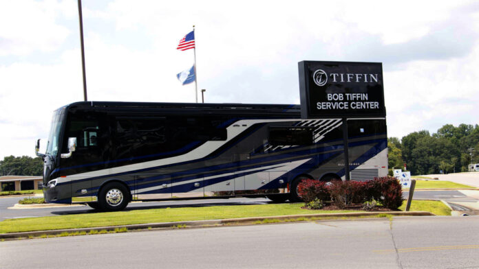 A leadership change at Tiffin raises questions for luxury RV buyers