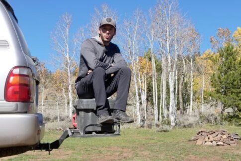 The cheapest Harbor Freight hitch cargo carrier put to the test